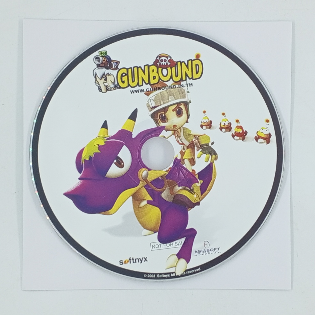 [00025] GUNBOUND ONLINE (TH)(PC)(USED) แผ่นเกม PC แท้ มือสอง !! | Shopee Thailand