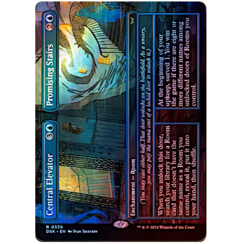 Duskmourn: House of Horror Variants Foil: Central Elevator // Promising ...
