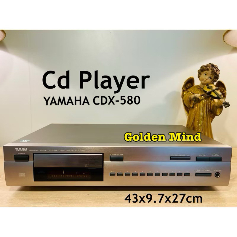 CD-01-220424 YAMAHA CDX-580 เครื่องเล่นซีดีมือสองจากประเทศญี่ปุ่น แถม ...
