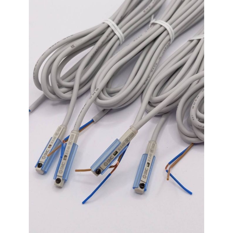 Reed Switch SMC 3C-D-A93 2สาย 24VDC/100VAC 2m เซ็นเซอร์แม่เหล็ก พร้อม ...
