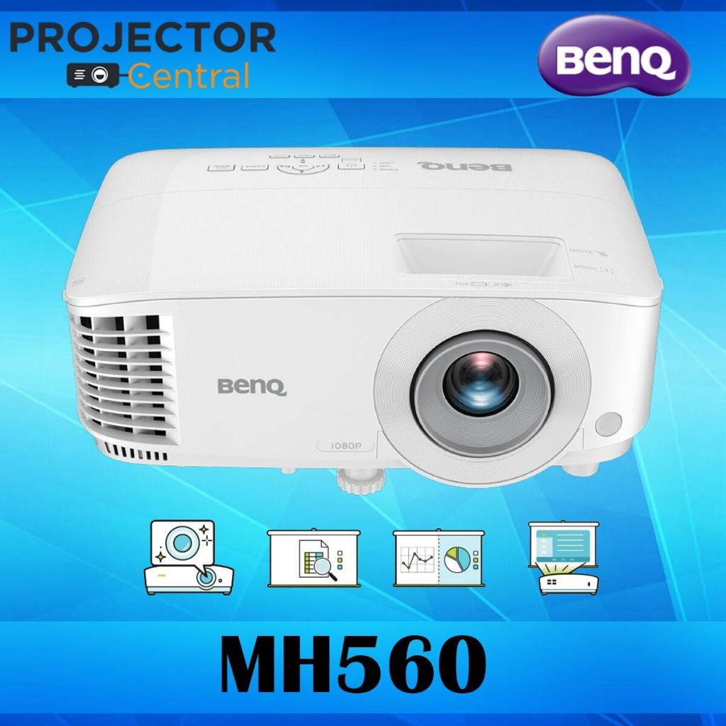 BenQ MH560 DLP Projector (3800 Ansi Lumens / Full HD 1080P) | Shopee ...