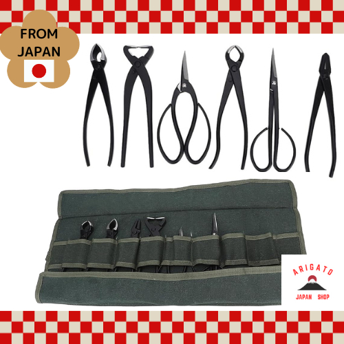 Gardening Scissors Bonsai 7-Piece Set [ส่งตรงจากประเทศญี่ปุ่น ของแท้ ...