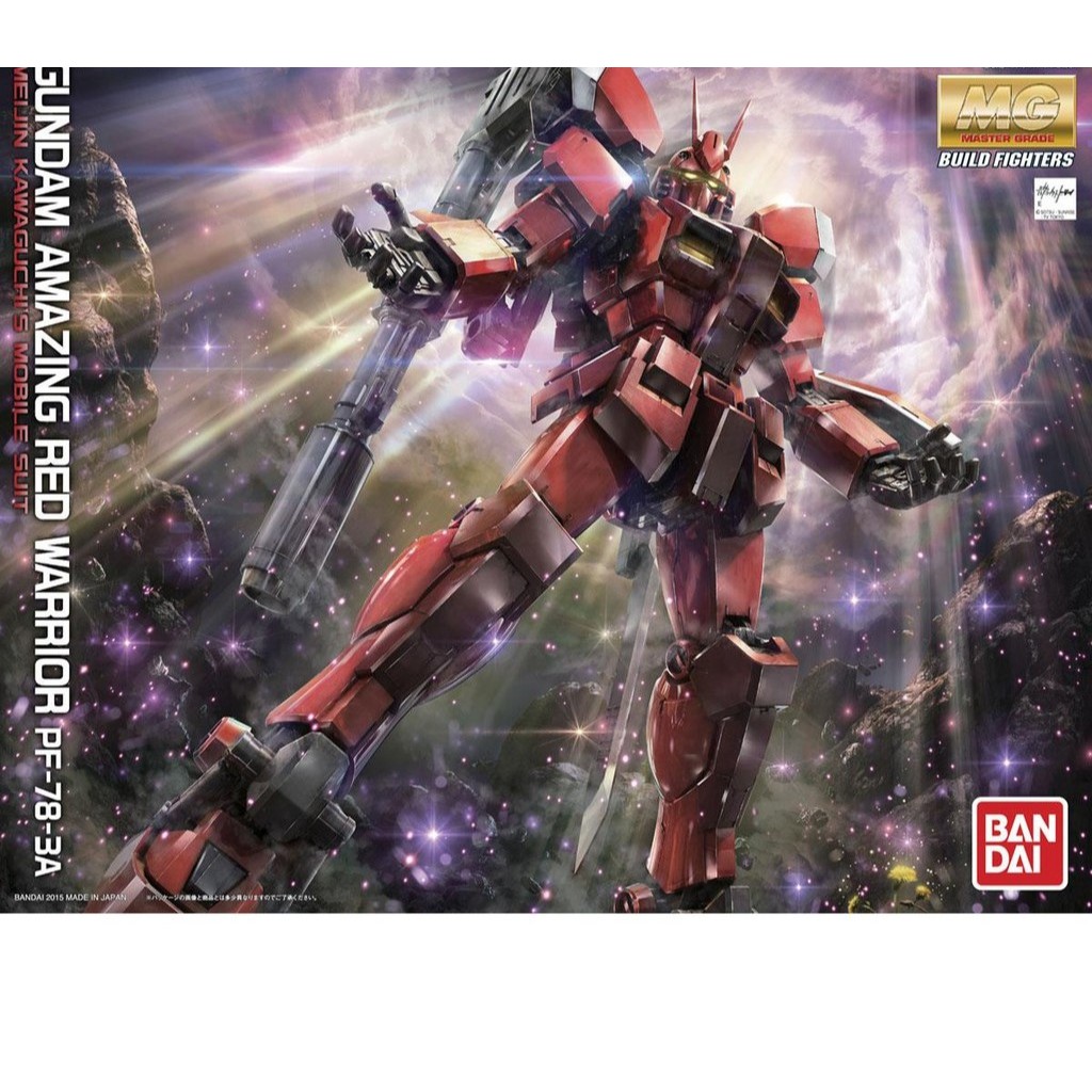 BANDAI MG PF-78-3A GUNDAM AMAZING RED WARRIOR 1/100 ของแท้ | Shopee ...