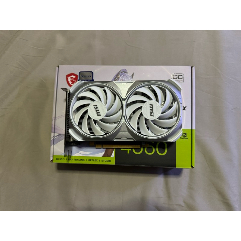 RTX 4060 8GB MSI VENTUS X2 WHITE OC VTS มือสอง ประกันศูนย์ไทย | Shopee ...