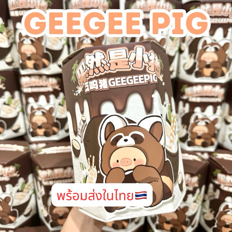 ⭐️ใช้โค้ดลดเหลือ203.-⭐️พร้อมส่งในไทย🇹🇭 Geegee Pig [แบบสุ่ม] กล่องสุ่ม ...