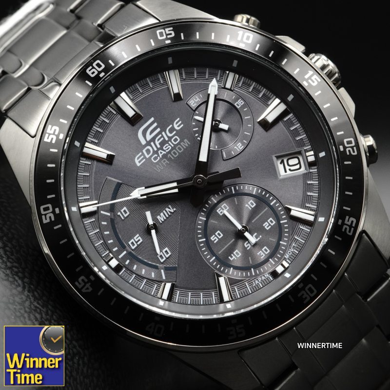 นาฬิกาCASIO EDIFICEโครโนกราฟมาตรฐาน รุ่น EFV-540DC-1CV | Shopee Thailand