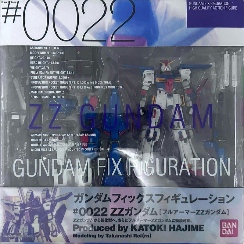 Gundam Fix Figuration MSZ-010 ZZ Gundam | Shopee Thailand