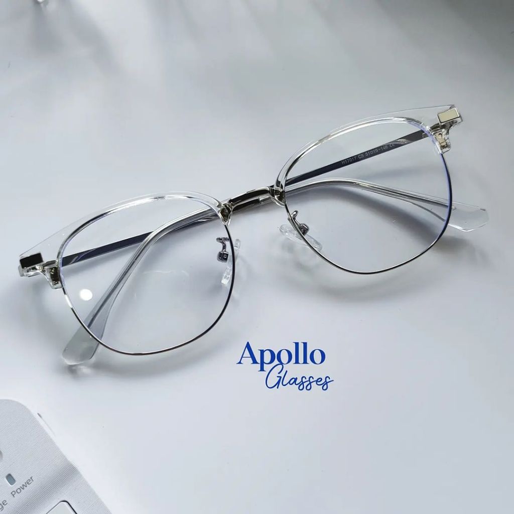 AP107 - แว่นกรองแสง แว่นบลูบล็อค BlueBlock กรองแสงสีฟ้า เลนส์ใส ...