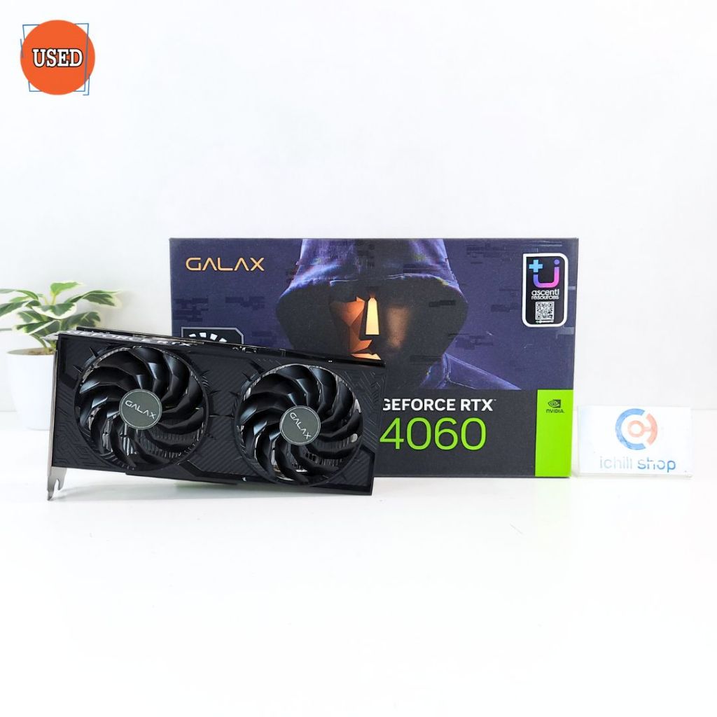 การ์ดจอ (VGA) GALAX GEFORCE RTX 4060 1-CLICK OC 2X - 8GB GDDR6 ประกัน ...