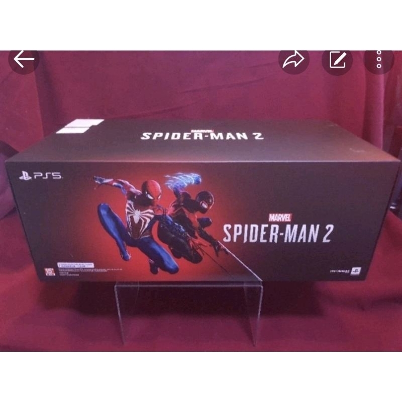 ps5 spider man 2 collector 's edition มือ2 สภาพใหม่ + เกม ps5 spider man2 | Shopee Thailand