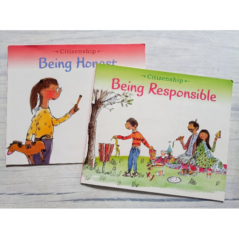 หนังสือเด็ก Being honest Being Responsible หนังสือภาษาอังกฤษ Children ...