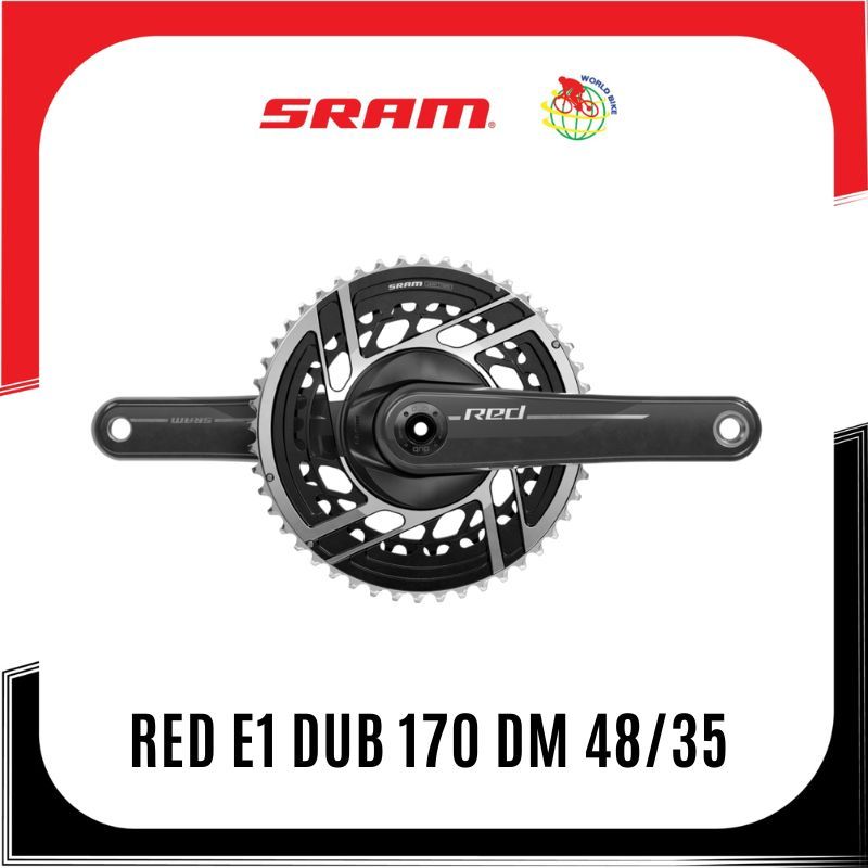 จานหน้าจักรยาน Sram รุ่น Red E1 DUB 170 DM 48/35T | Shopee Thailand
