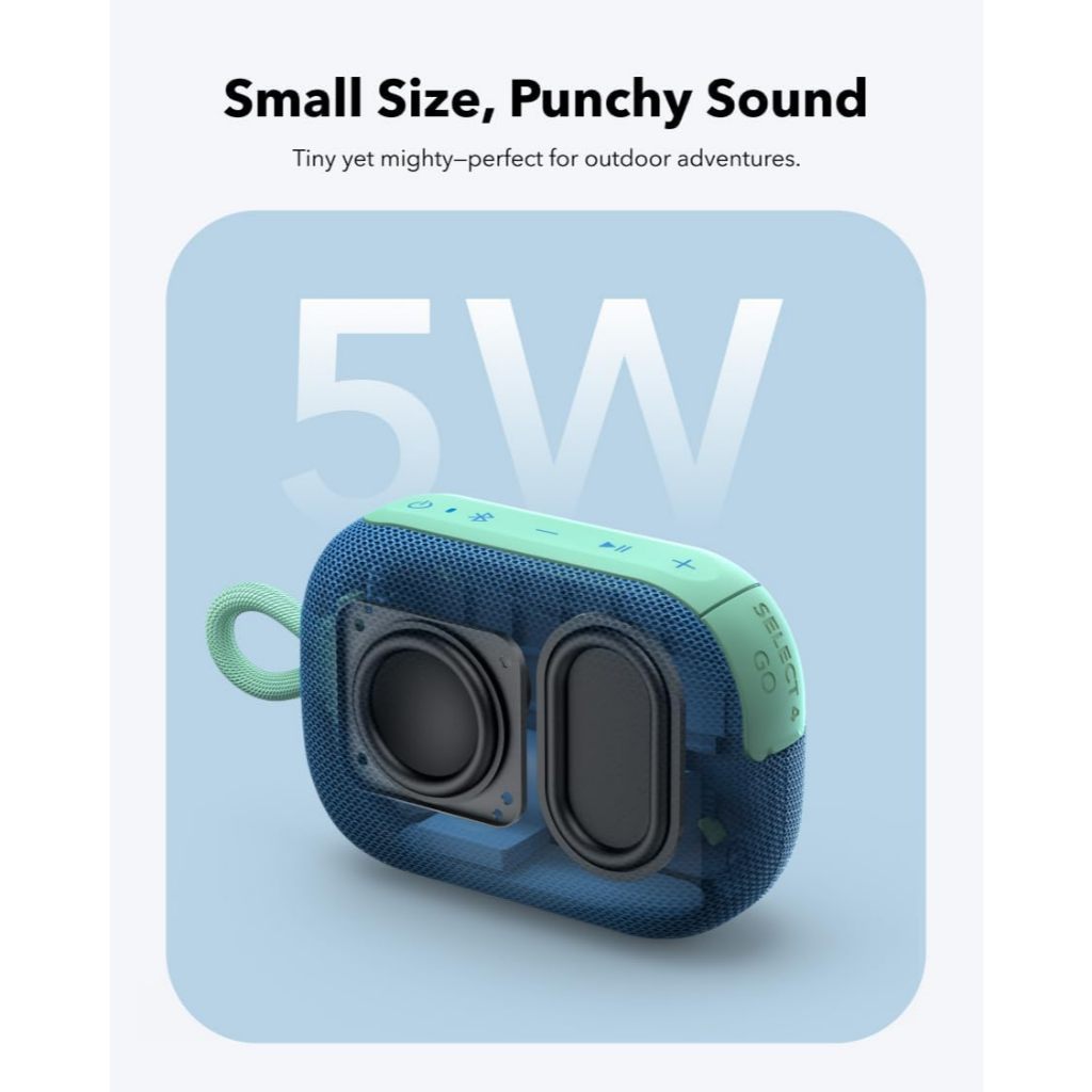 Soundcore Select 4 Go ลำโพงบลูทูธ พกพา Bluetooth Speaker, Ultra ...