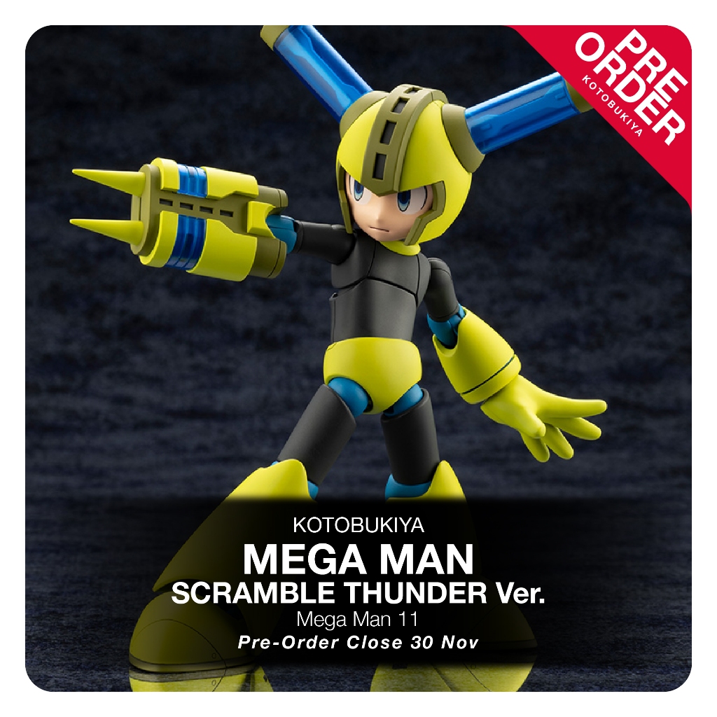 [PreOrder] Kotobukiya - Mega Man 11_MEGA MAN SCRAMBLE THUNDER Ver ...