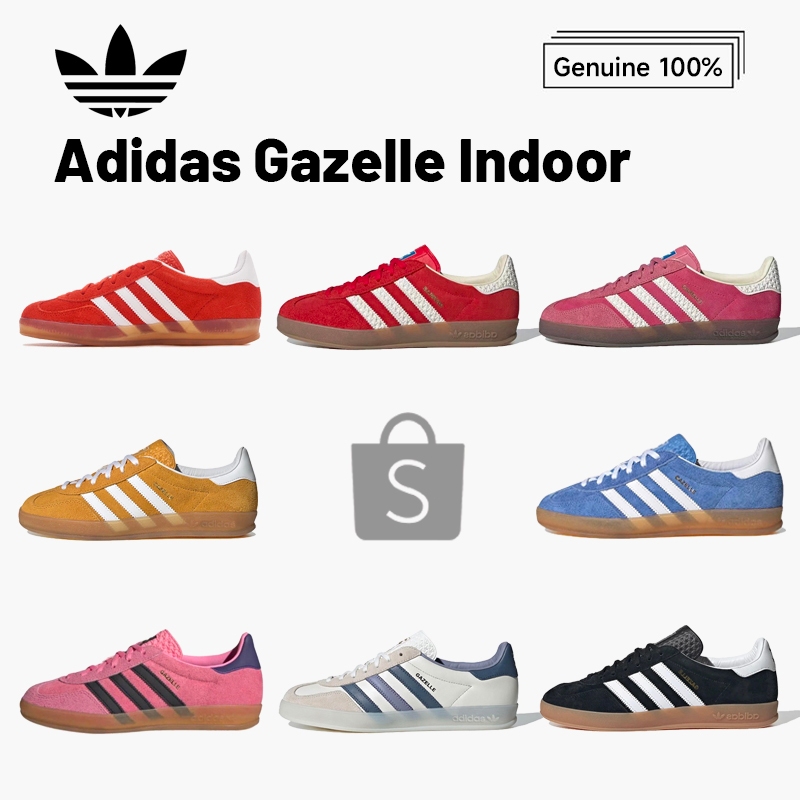 ของแท้ 100% แนะนำ💯 adidas originals Gazelle e Indoor HQ8718 IF1808 ...