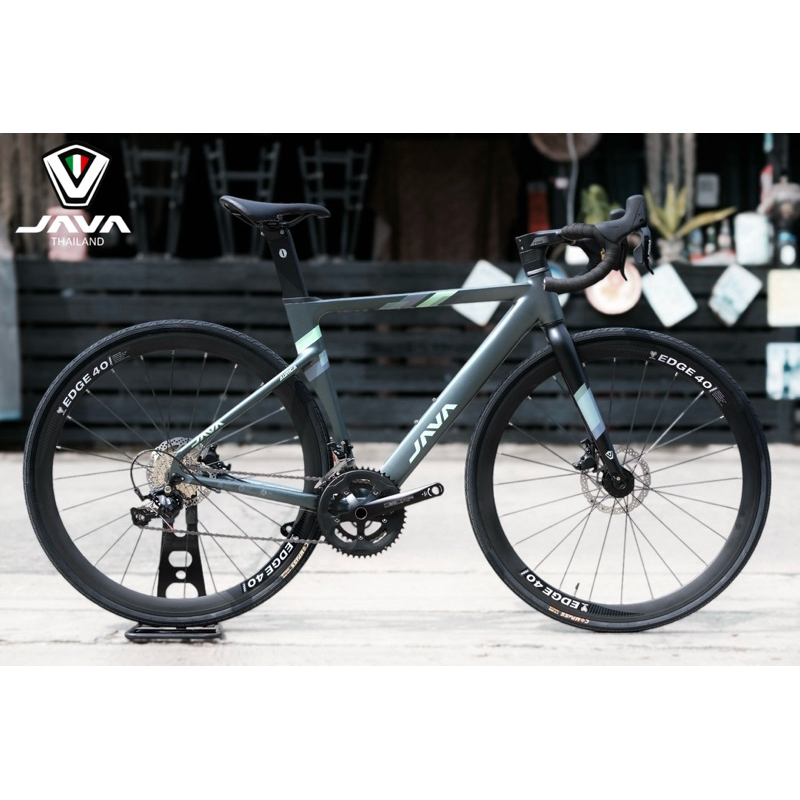 เสือหมอบ JAVA AURIGA เกียร์ L-Twoo R5 18speed ดิสเบรคน้ำมันไฮดรอลิคเต็ม ...