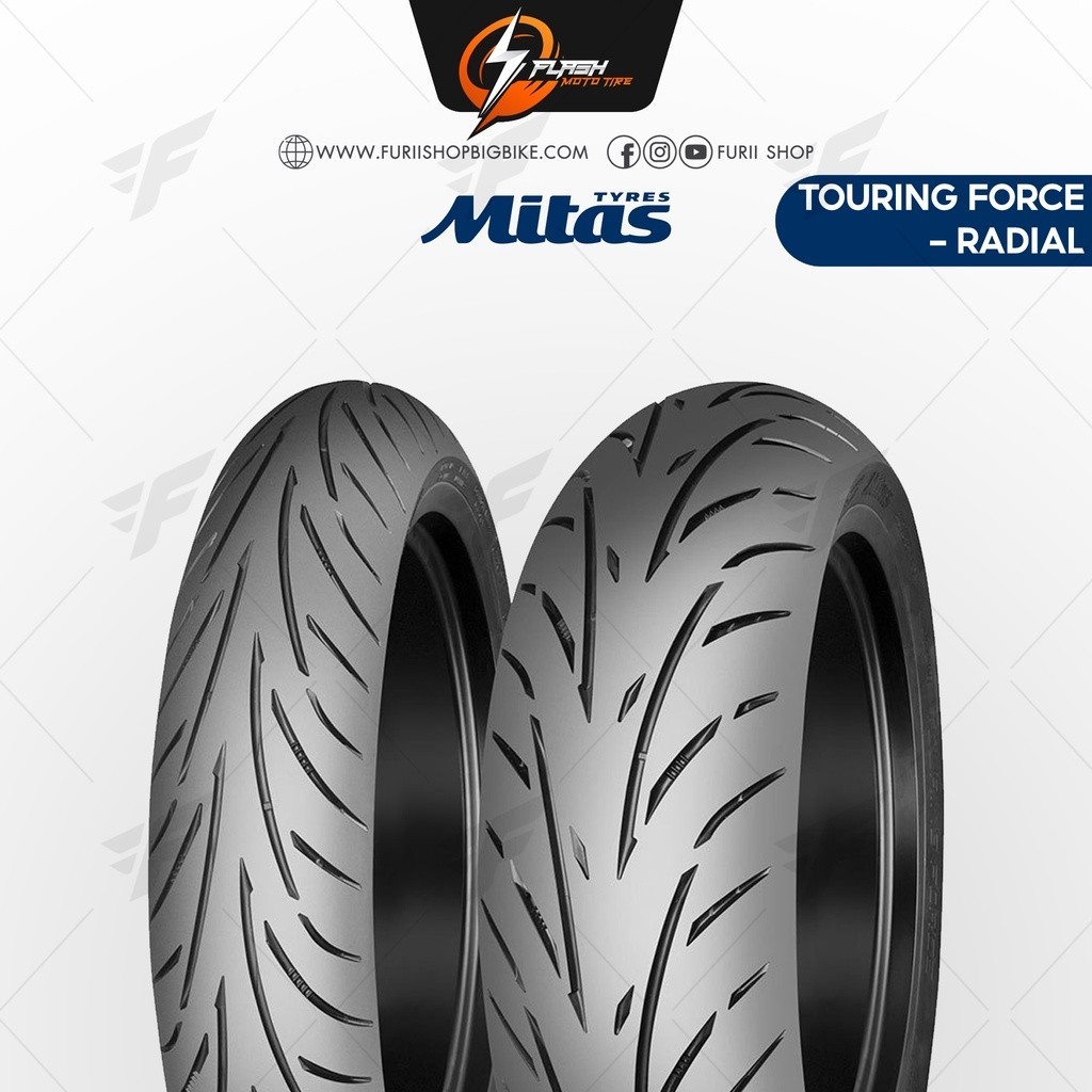 [ ผ่อนชำระบัตรเครดิต/Spaylater ] MITAS TOURING FORCE | Shopee Thailand