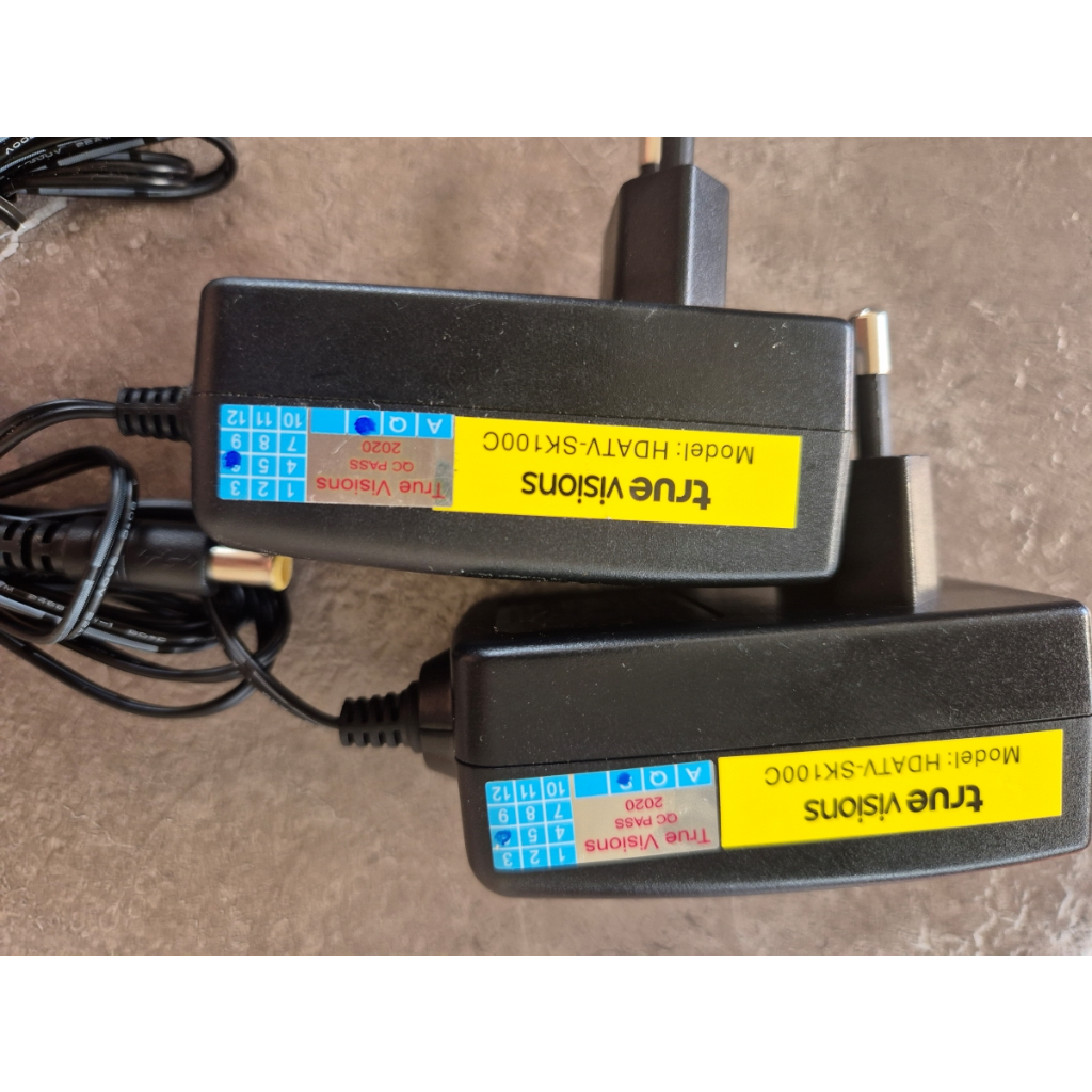 แท้TrueID TV และ True Inno Hybrid+ Adapter Power 12V 2A Original authentic หม้อแปลง กล่องทรูไอดี ...