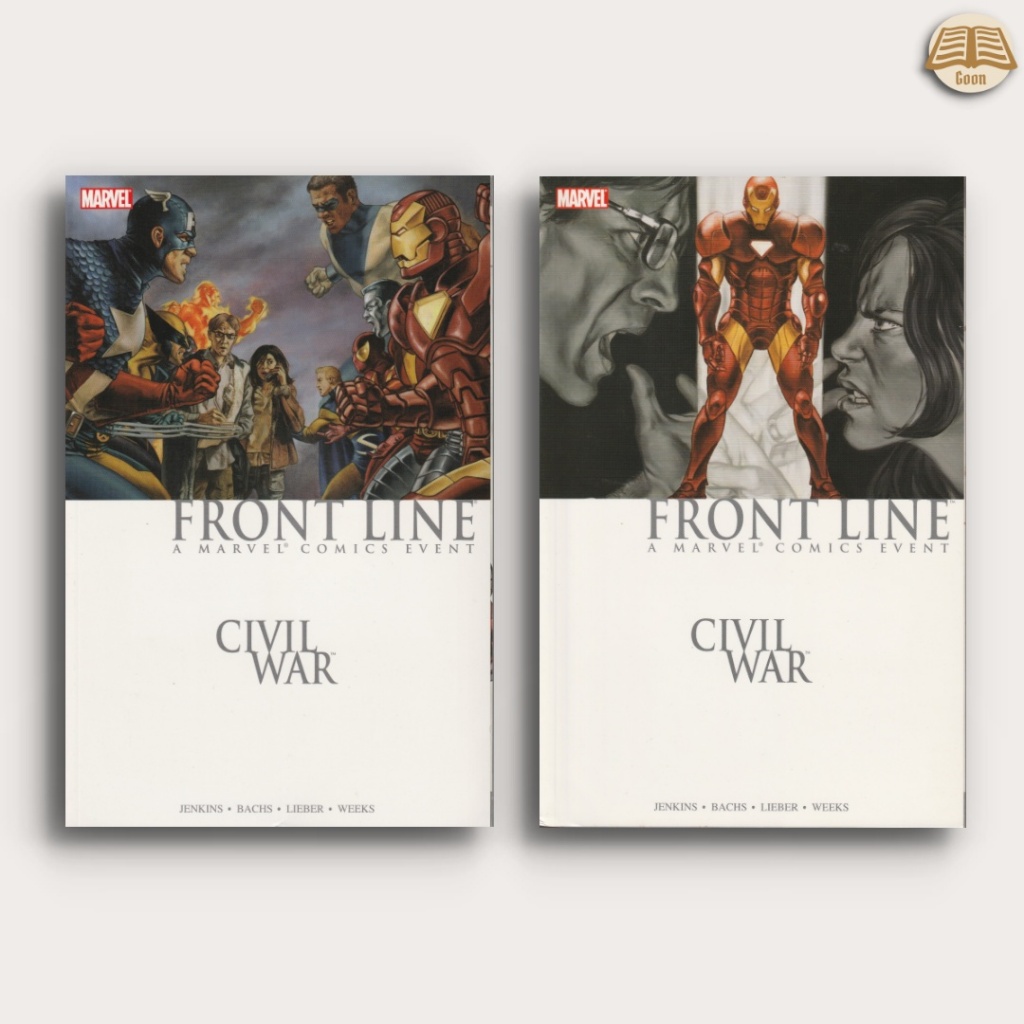 Marvel Comic - Civil War: Front Line Vol. 1-2 หนังสือการ์ตูน ภาษาอังกฤษ ...