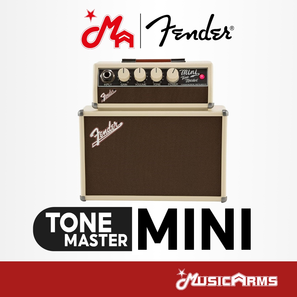 Fender Mini Tonemaster แอมป์กีตาร์ Guitar Amplifier รับประกันศูนย์ ...