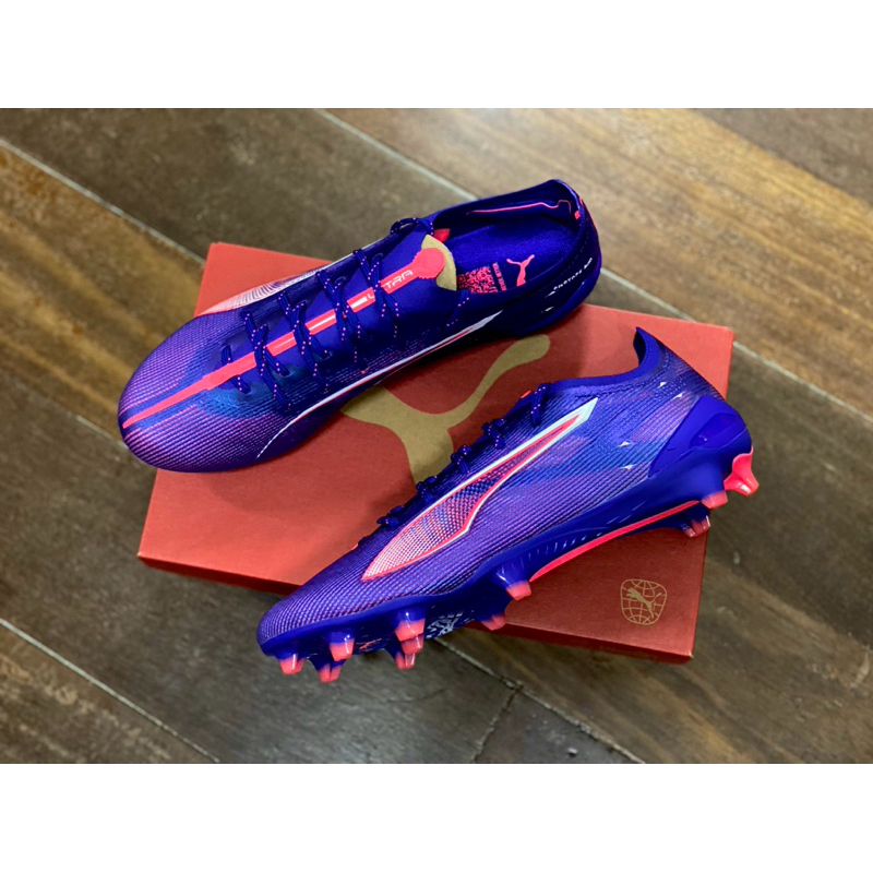 Puma Ultra 5 Ultimate FG สีม่วงชมพู | Shopee Thailand