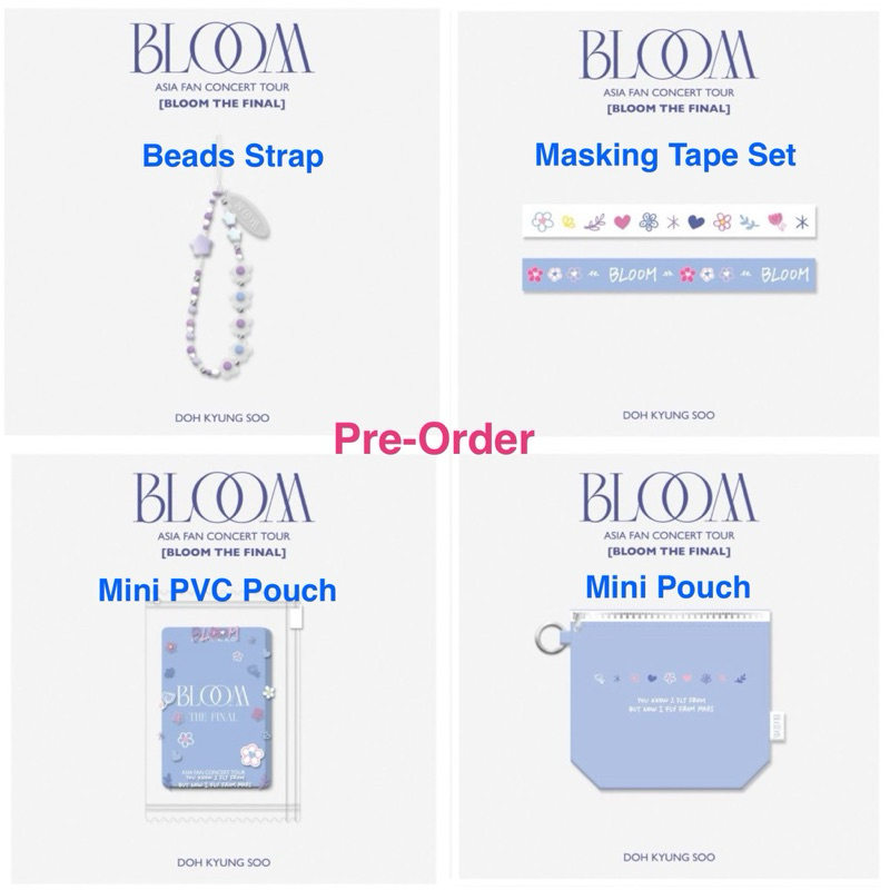 [พรีออเดอร์ จองเต็มแล้ว ] KYUNGSOO MD Bloom The Final ครบเซ็ท สินค้าเข้าไทยประมาณ ต้นเดือน ธ.ค. ...