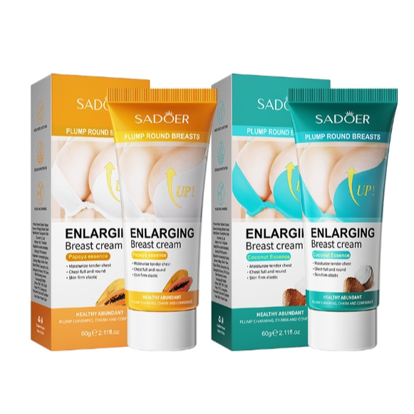 Sadoer Plump Round Breasts Enlarging Breast cream ครีมเสริมเต้านม นุ่ม ชุ่มชื้น อกอิ่ม ผิว ...
