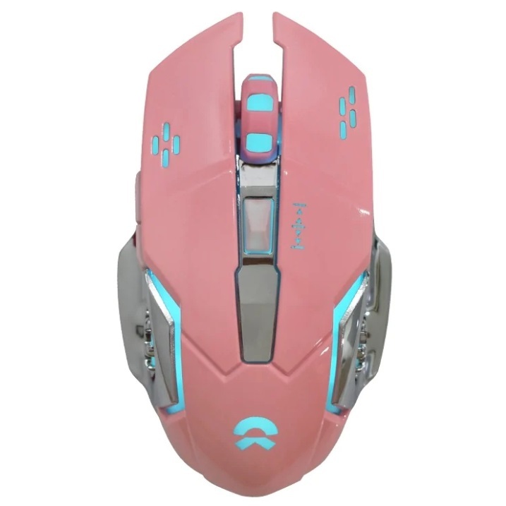 Oker Mouse Wireless 2.4G PREDATOR G95 (สีชมพู) | Shopee Thailand