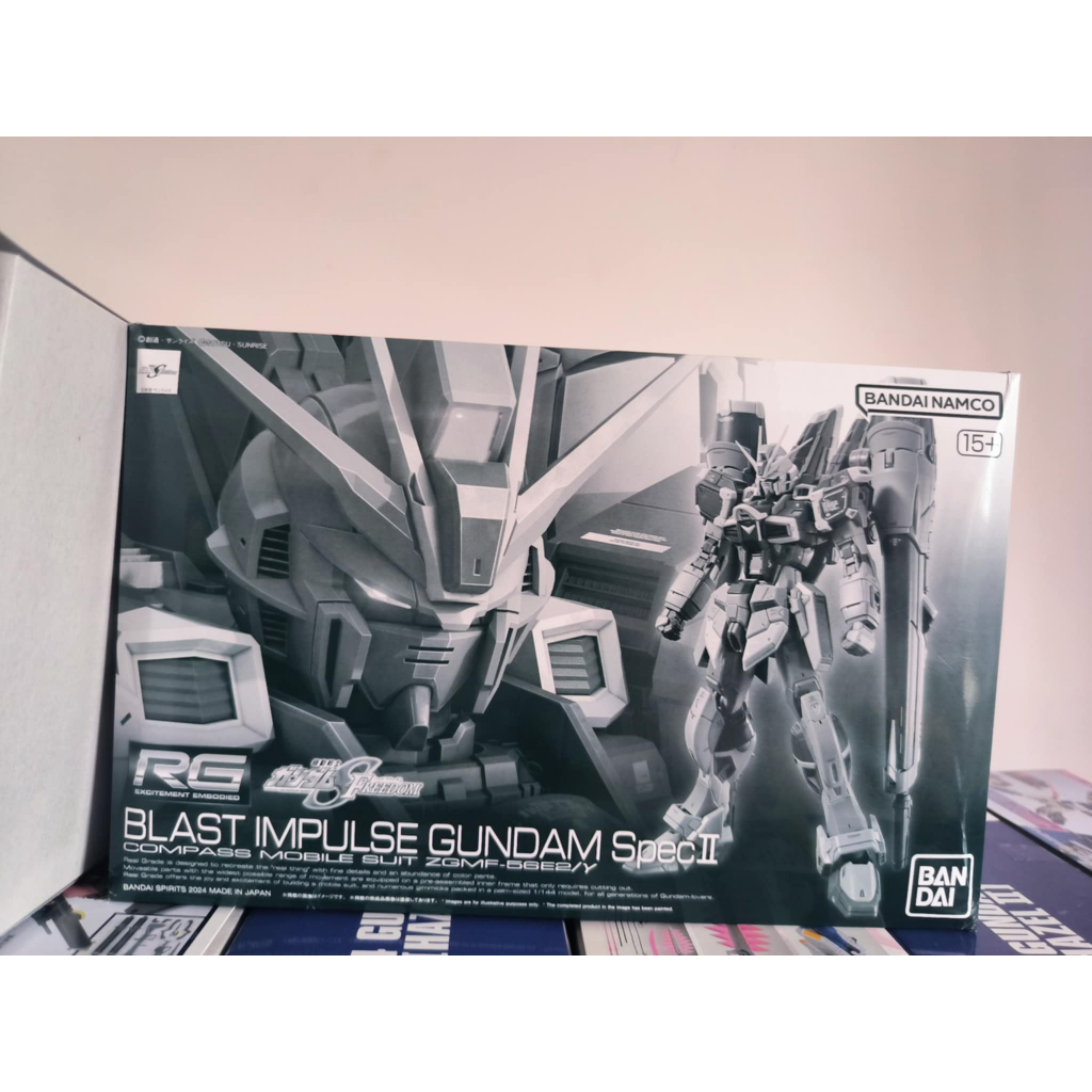 [P-Bandai] RG 1/144 Blast Impulse Gundam SPEC II | Shopee Thailand