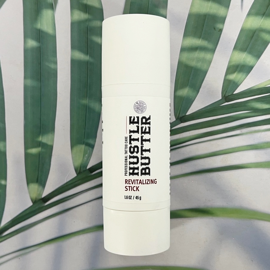 (Hustle Butter®) Revitalizing Stick 45 g บาล์มบำรุงผิวหลังสัก ผลิตภัณฑ์ ...