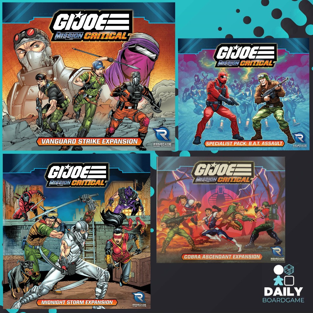 G.I. JOE Mission Critical (Expansions Set) [Boardgame][Expansion ...