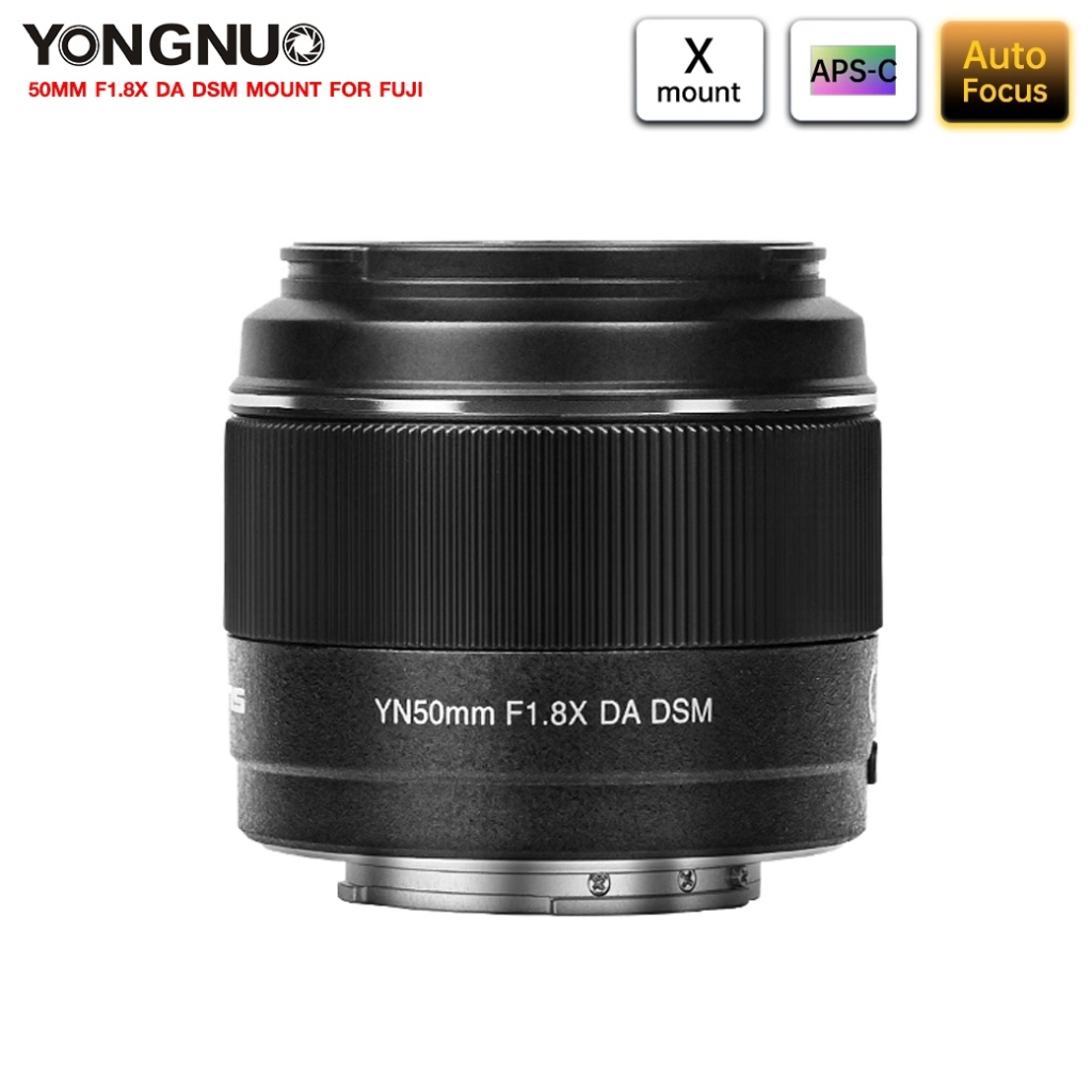 Lens fix yongnuo YN50mm F1.8X DA DSM For Fujifilm X Mount Camera, Auto ...
