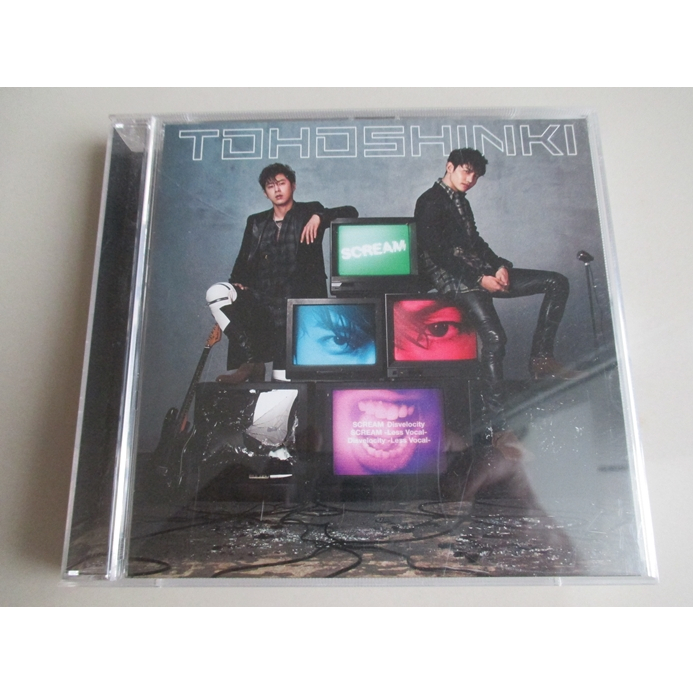 Tohoshinki - Tohoshinki Scream (CD+DVD) แผ่นมือสอง/สภาพสวย | Shopee Thailand