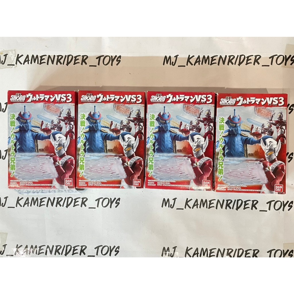 Shodo vs Ultraman 3 (01,02,03,05) มือ 1 กล่องแกะแล้ว | Shopee Thailand