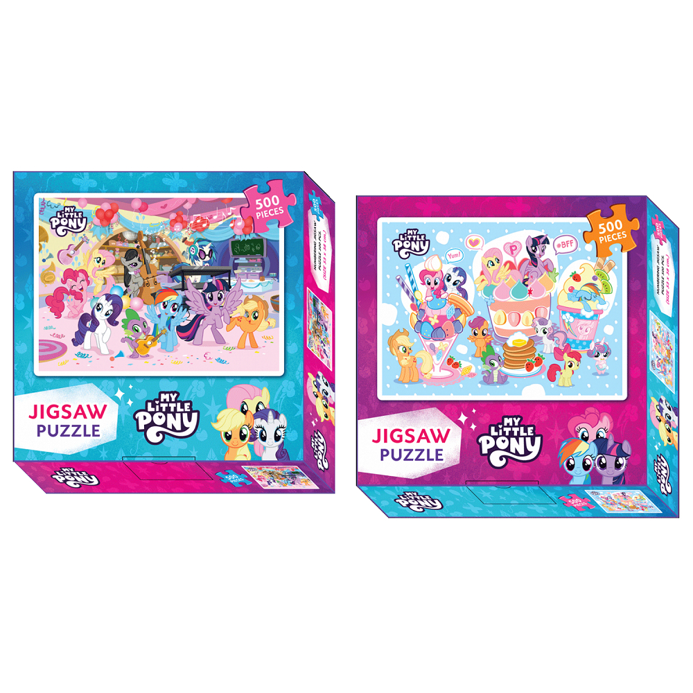 บงกช bongkoch จิ๊กซอว์กล่อง MY LITTLE PONY 500 ชิ้น 2 แบบ (ขายแยก) | Shopee Thailand