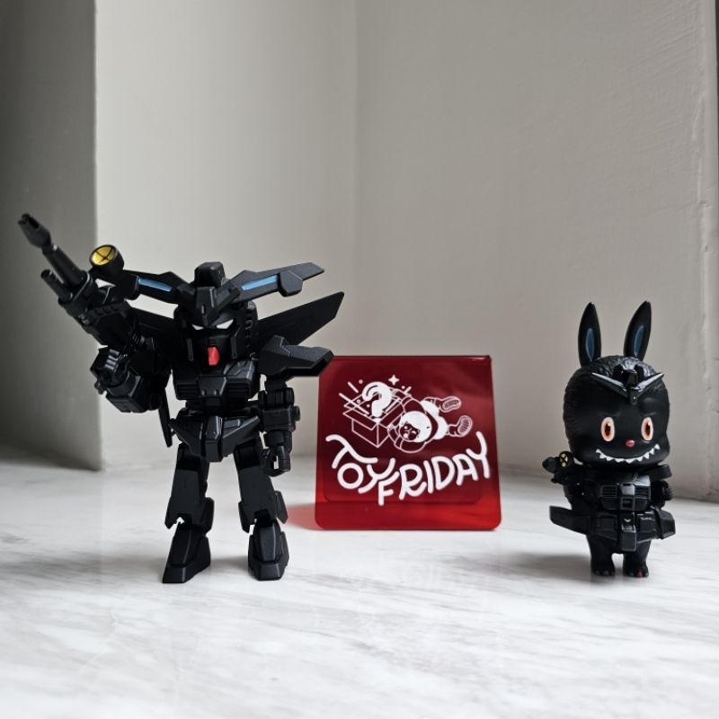 Labubu Gundam Black * งาน custom (ได้ 2 ชิ้น) | Shopee Thailand