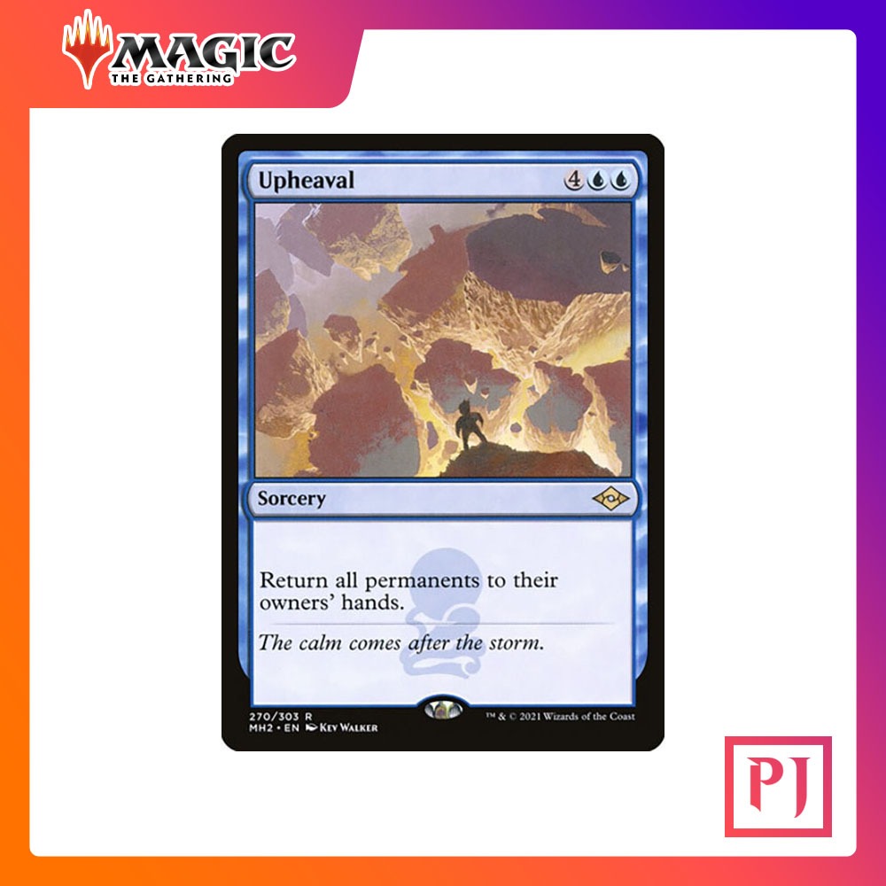 [MTG] Upheaval [MH2] [BLUE] [RARE] [NORMAL] [ENG] (การ์ดจิค / Magic the ...