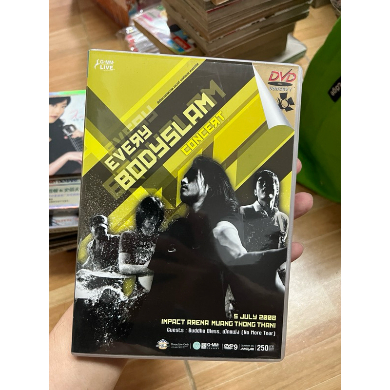 DVD Every Bodyslam Concert บอดี้สแลม เพลง | Shopee Thailand