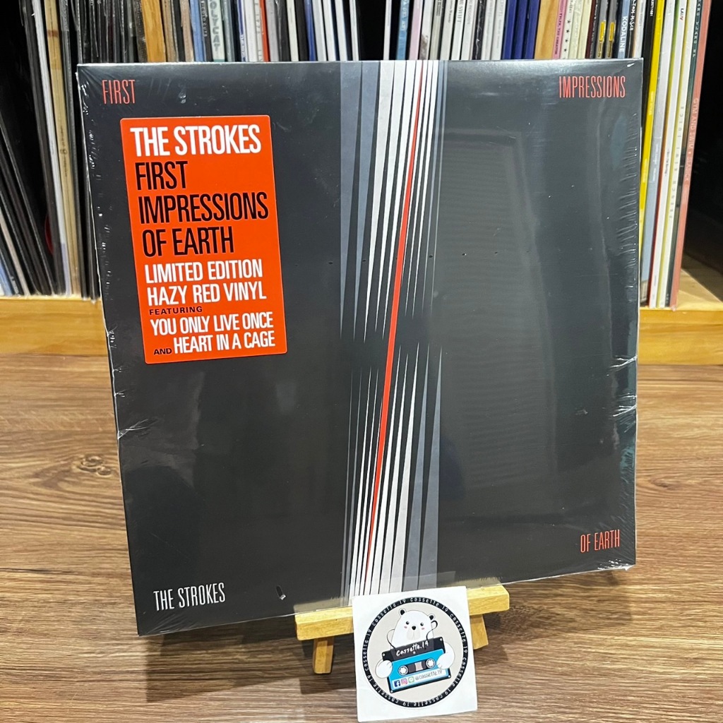 🎁ใช้โค้ด20%เหลือ 1,480฿ 🔴พร้อมส่ง แผ่นเสียง The Strokes – First Impressions Of Earth, Red Vinyl ...