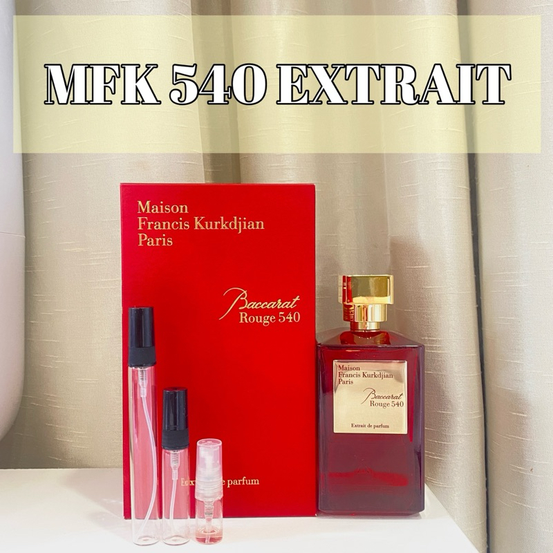 น้ำหอมแท้แบ่งขาย MFK 540 EXTRAIT | Shopee Thailand