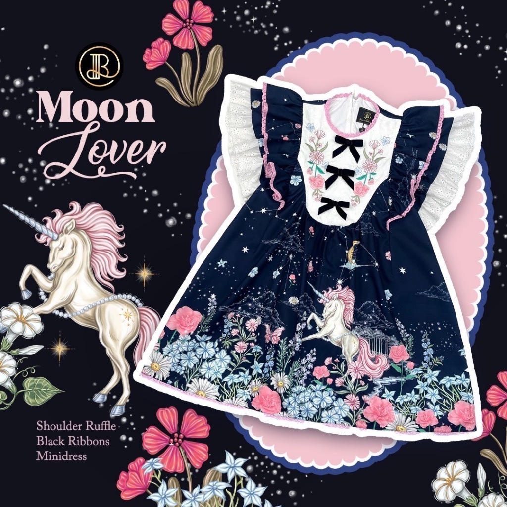 BS54 BLT SPECIAL COLLECTION มินิเดรสทรงปล่อยทีเดลช่วงแขนพิมพ์ลาย ใส่เที่ยวคาเฟ่ | Shopee Thailand