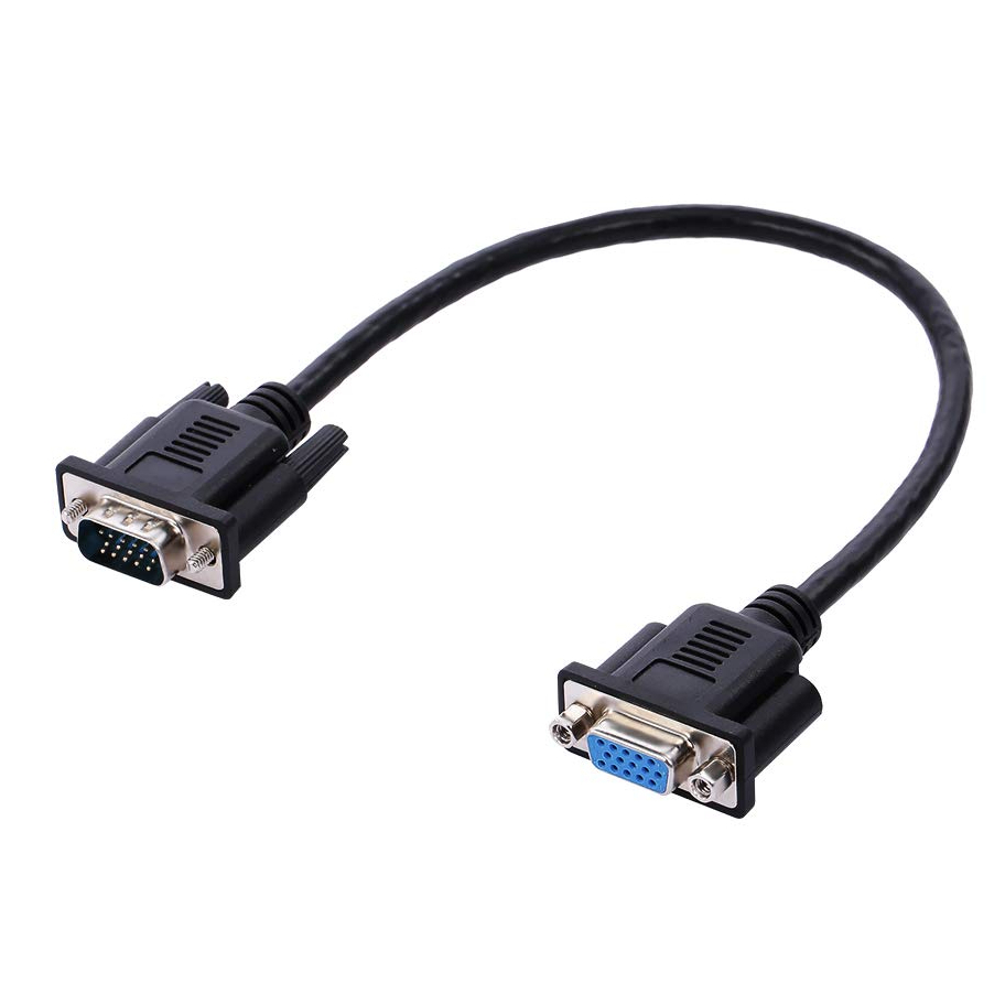 สายต่อ vga ผู้-เมีย VGA Cable HD 3+6 Pure Copper VGA Male to Female ...
