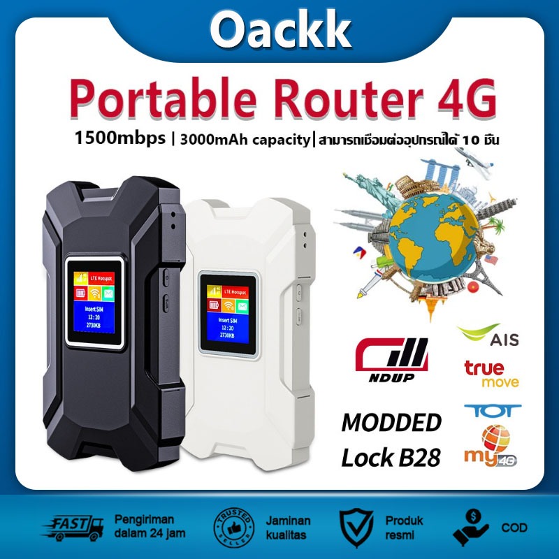 H910 PORTABLE MODEM,4G LTE POCKET WIFI,3000mAh,SUPPORT ALL 4G/5G LTE ...