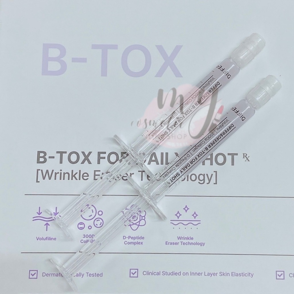 (🌼แท้ / พร้อมส่ง🌼) แพ็คเก็จใหม่ Differ & Deeper B-Tox For Daily รุ่นใหม่ RX เซรั่มย้อนวัย (แบ่ง ...