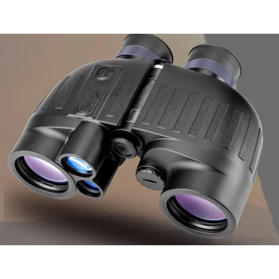 กล้องส่องทางไกล 2 ตา วัดระยะโดยเลเซอร์ FrankTech LRFB-8x40 Binoculars ...