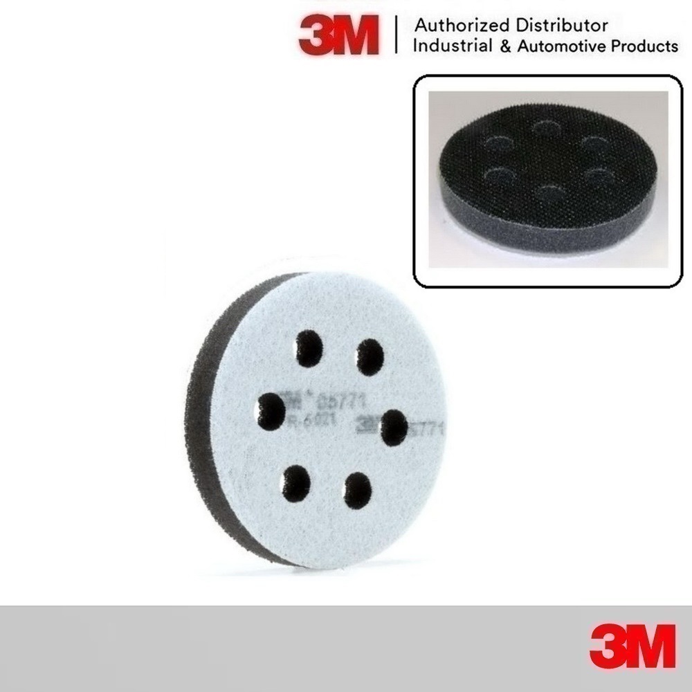 3M 05771 05777 ฟองน้ำรองกระดาษทราย 3" 6" s soft Interface Pad , soft ...