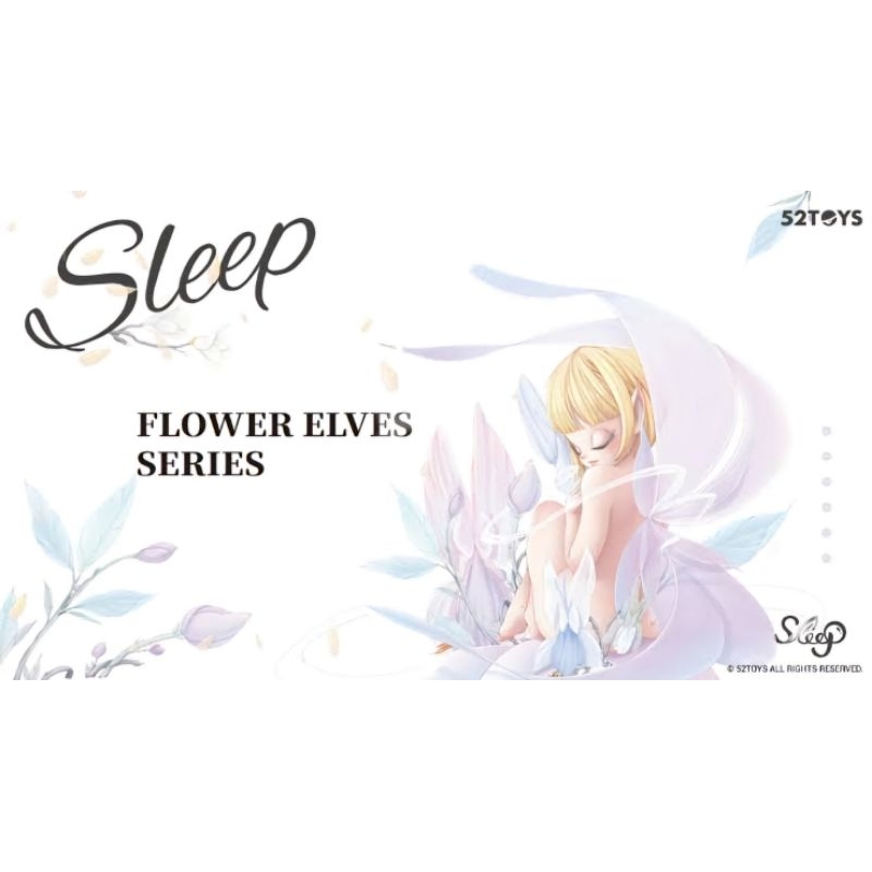 #Blindbox #กล่องสุ่ม 52TOYS Sleep Flower Elves series (แกะเช็คการ์ด นอน ...