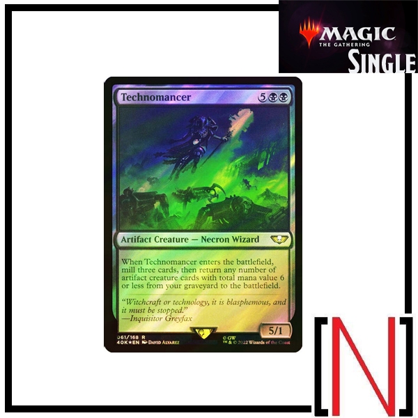 [MTG][Single][40K] Technomancer ระดับ Rare [ภาษาอังกฤษ] | Shopee Thailand