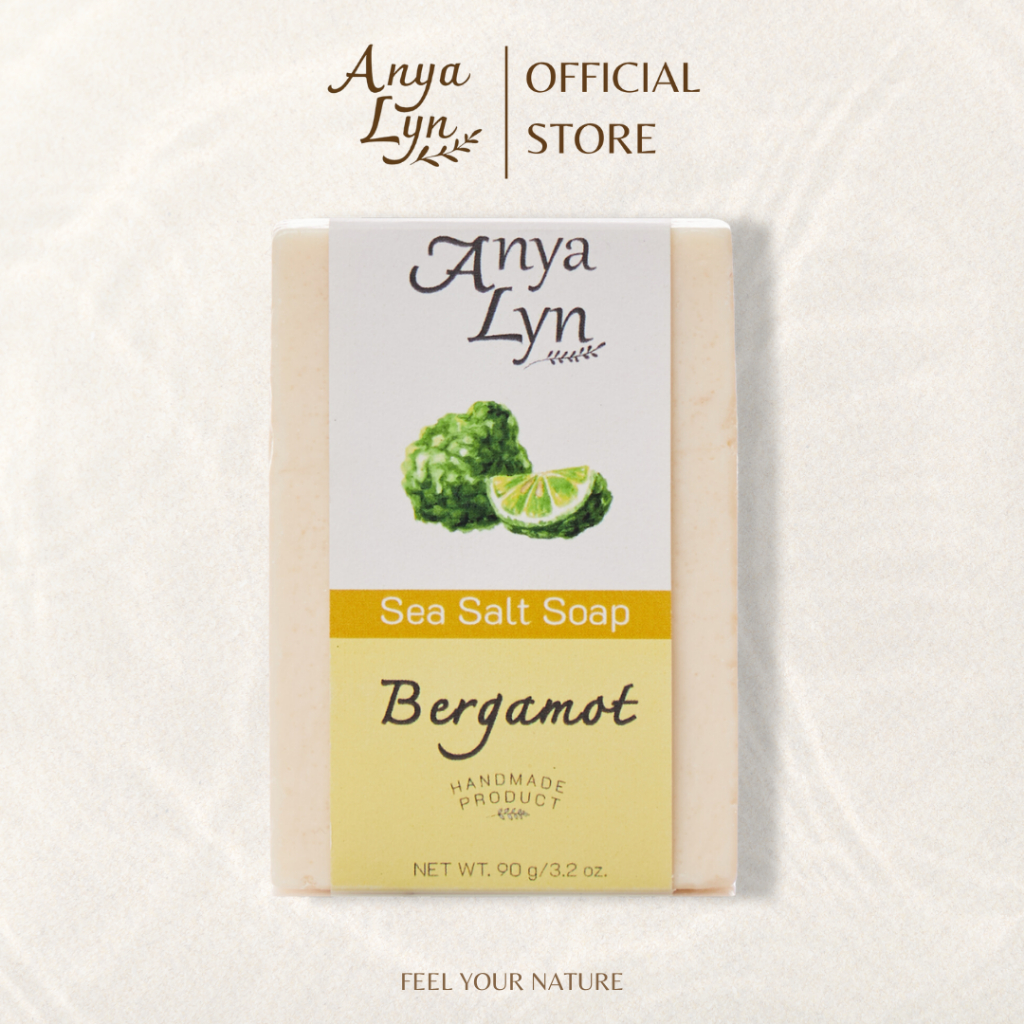 สบู่เกลือธรรมชาติ AnyaLyn sea salt soap กลิ่นมะกรูด | Shopee Thailand