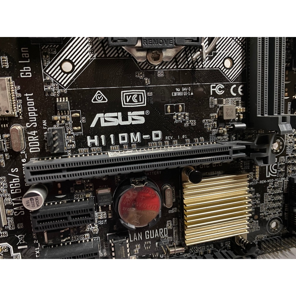MAINBOARD (เมนบอร์ด) 1151 ASUS H110M-D รองรับ CPU GEN 6-7 | Shopee Thailand